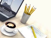 Conference Room In The Morning Stock Photo - Image of working, business ...