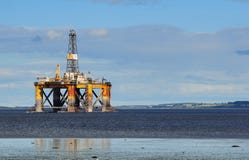 Inland Oil Drill Rig,Sutherland,Scotland,Uk. Stock Photo 16593563 ...