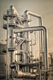 Oil Refinery Factory Tubes Stock Photos - Image: 2737613