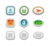 Vector OK And Cancel Button Stock Photo - Image: 24191130