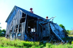 Old Falling Down Barn Stock Photos - 203 Images