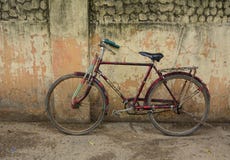 Old Vintage Bicycle India Stock Photos - Royalty Free Pictures