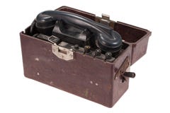 Ww2 military phone stock photo. Image of wartime, styled - 22336604