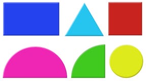 Olika former vektor illustrationer. Illustration av equilateral - 33098490