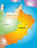 Oman map stock vector. Illustration of curve, clipping - 8643287