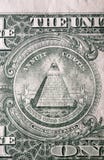 Pyramid On The One Dollar Bill Stock Image - Image: 3659605