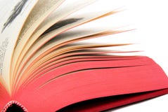 Red Book With Open Pages Stock Photos - Image: 9046543