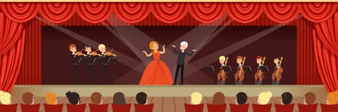 Orchestra Stock Illustrations – 20,633 Orchestra Stock Illustrations ...