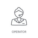 Computer operator logo stock vector. Illustration of icon - 81764507
