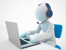 Computer Operator Clipart