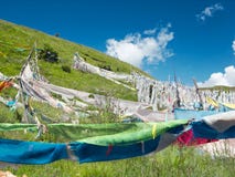 Tibetan Sky Burial Stock Photos - Royalty Free Pictures