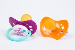 Colorful pacifiers stock photo. Image of fashion, colorful - 61921884