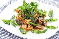 Pad kapao stock image. Image of fried, rice, thai, spicy - 31780337