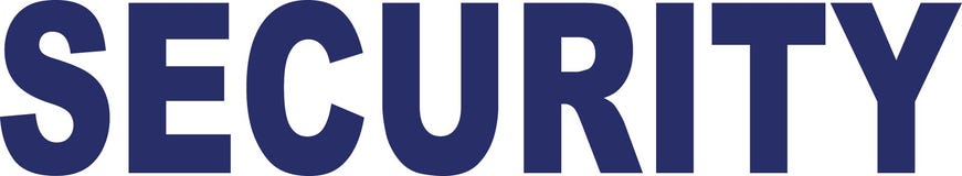 Palabra De La Seguridad Invertida Ilustración del Vector - Ilustración ...