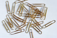 Stationery-treasury Tags Or String Paper Fasteners. Stock Photo - Image ...