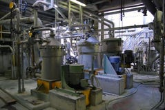 Paper And Pulp Mill - De-inking Plants Stock Photo - Image of calender ...