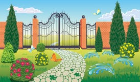 Park Gate Stock Illustrations – 1,407 Park Gate Stock Illustrations ...