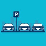 Cartoon Parking Lot Stock Illustrations – 316 Cartoon Parking Lot Stock ...