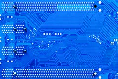 Blue motherboard stock photo. Image of contacts, connection - 3303188