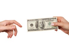 Hands passing money stock image. Image of bribe, help - 12525065