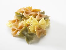 Farfalloni pasta stock image. Image of uncooked, foodstuff - 18322305