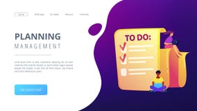 Task Management It Header Or Footer Banner Stock Vector - Illustration ...