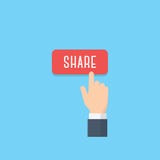 Hand pressing like button stock photo. Image of connection - 21027492