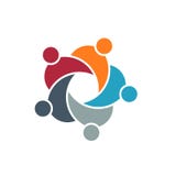 People embrace logo group stock vector. Illustration of inside - 51674083