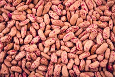 Pink Beans - Healthy Fiber Food Stock Photo - Image of dotted, pink ...