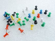 Soft-board Pins Stock Photo - Image: 47271422