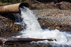 Sewage Pipe Royalty Free Stock Photo - Image: 14021425