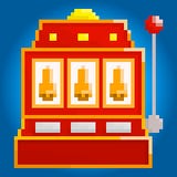 8-bit Pixel Art Slot Machine Symbols Stock Vector - Illustration of ...