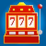 8-bit Pixel Art Slot Machine Symbols Stock Vector - Illustration of ...