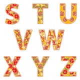 Pizza Font. Letters Dough. Food Alphabet. Fast Food ABC. Italian Stock ...