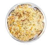 Plate full of rice stock photo. Image of carrot, peas - 24681400