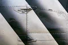 Rivets On Aircraft Skin Stock Photos - Image: 33855063