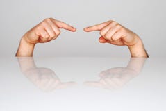 Two Fingers Pointing Each Other Stock Images - Download 115 Royalty ...