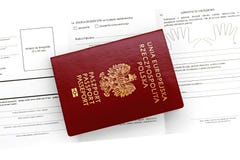 New Polish Passport stock photo. Image of papers, emigration - 28654312