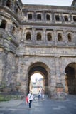 The Porta Nigra (Black Gate) In Trier, Germany Stock Image - Image of ...