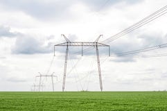 Power Transmission Lines Stock Photo - Image: 41550570