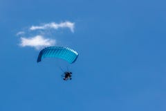 Parachute with engine stock photo. Image of flight, aircraft - 5994704