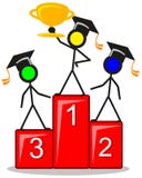 Competition by cartoon stock vector. Illustration of cute - 18605446