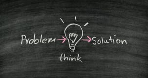 Probleem Het Oplossen Diagram Vector Illustratie - Illustratie ...
