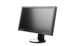 Professional Lcd Monitor, Back Side Royalty Free Stock Photo - Image ...