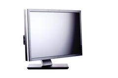 Professional Lcd Monitor, Back Side Royalty Free Stock Photo - Image ...