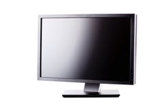 Professional Lcd Monitor, Back Side Royalty Free Stock Photo - Image ...