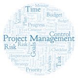 Project Management Wordcloud Stock Illustration - Illustration of ...