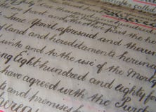 Title Deed Stock Photo - Image: 41043141