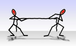 Stickman Boy Pulling A Red Wagon Stock Vector - Illustration of sketch ...