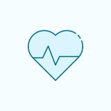 EKG - Blue stock vector. Illustration of healthcare, line - 4072780